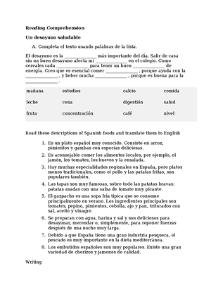 Four types of writing worksheet - Name ...