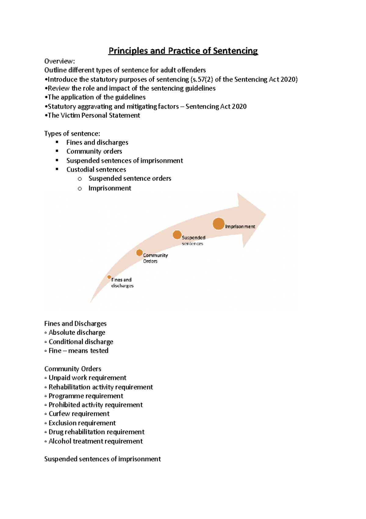 Principles and Practice of Sentencing - Principles and Practice of ...
