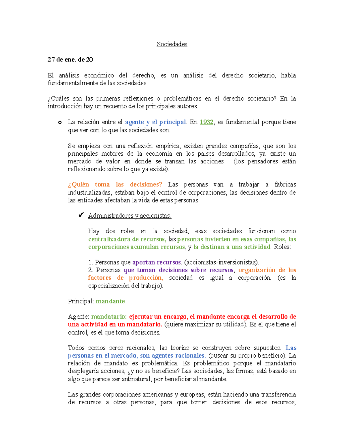 Sociedades word - N. A - Warning: TT: more functions defined than expected Sociedades 27 de ene ...