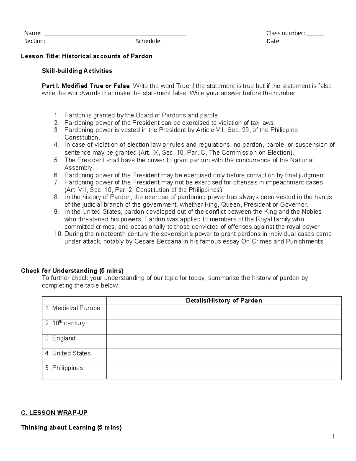 Activity 12 - Name ...