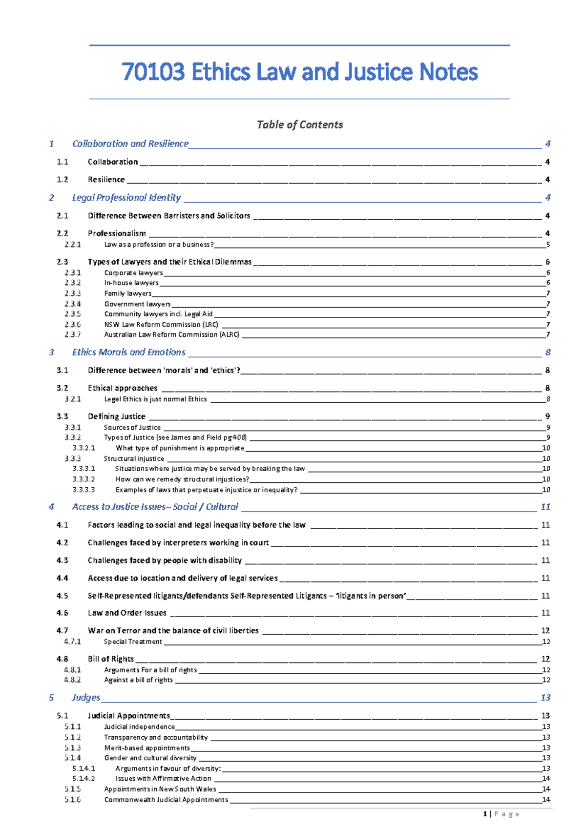 Ethics-Exam-Notes - Lecture notes All - Warning: TT: undefined function ...