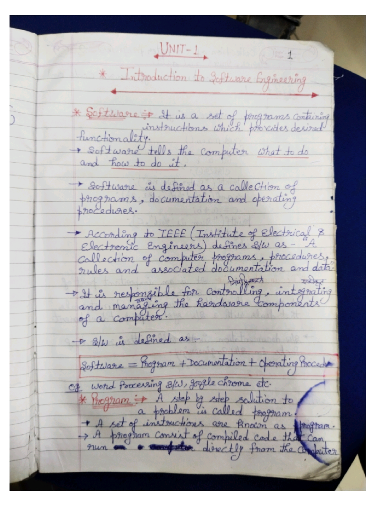 Se Unit 1 Unit 1 Notes Of Software Engineering As Per Aktu Syllabus