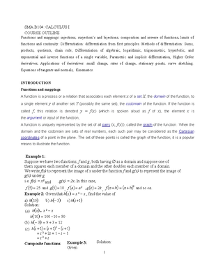Test 1 Practice Problems Solutions-1 - Calculus I (MATH 1061&1060) Test ...