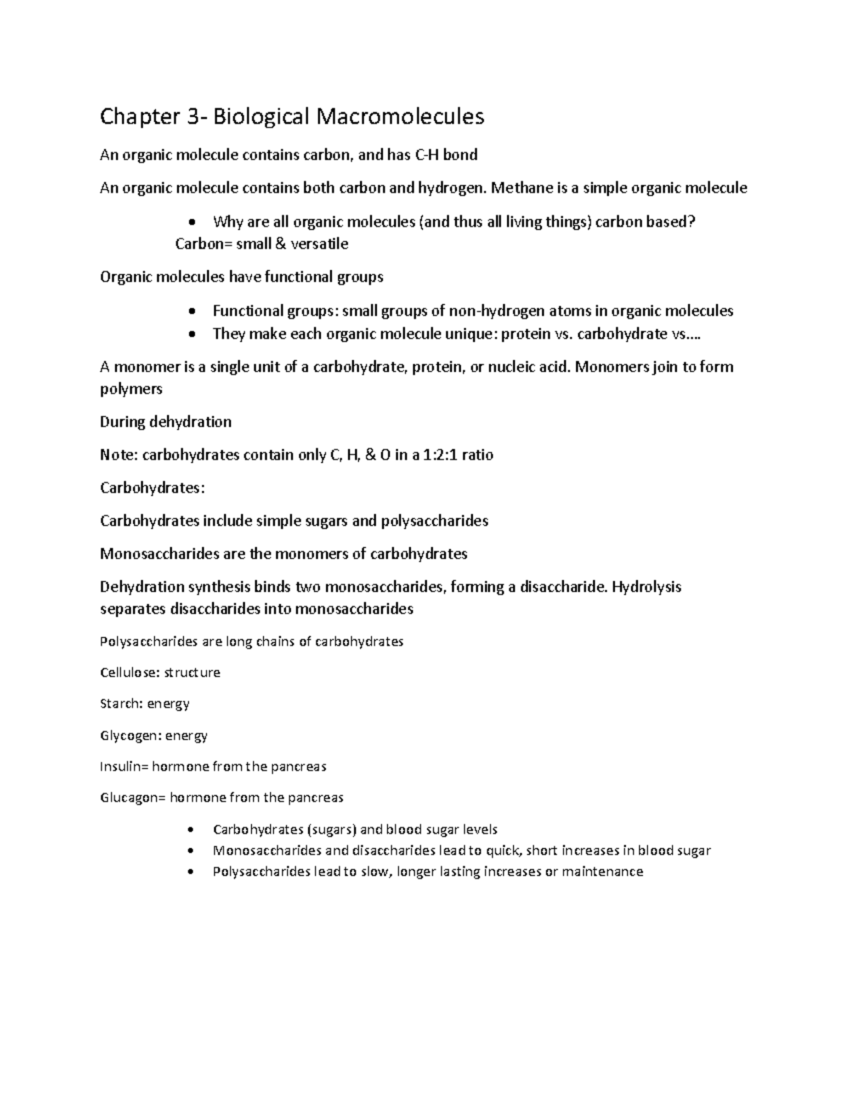 BIOChapter 3 - Alan Groeger Modern Biology - Chapter 3- Biological ...