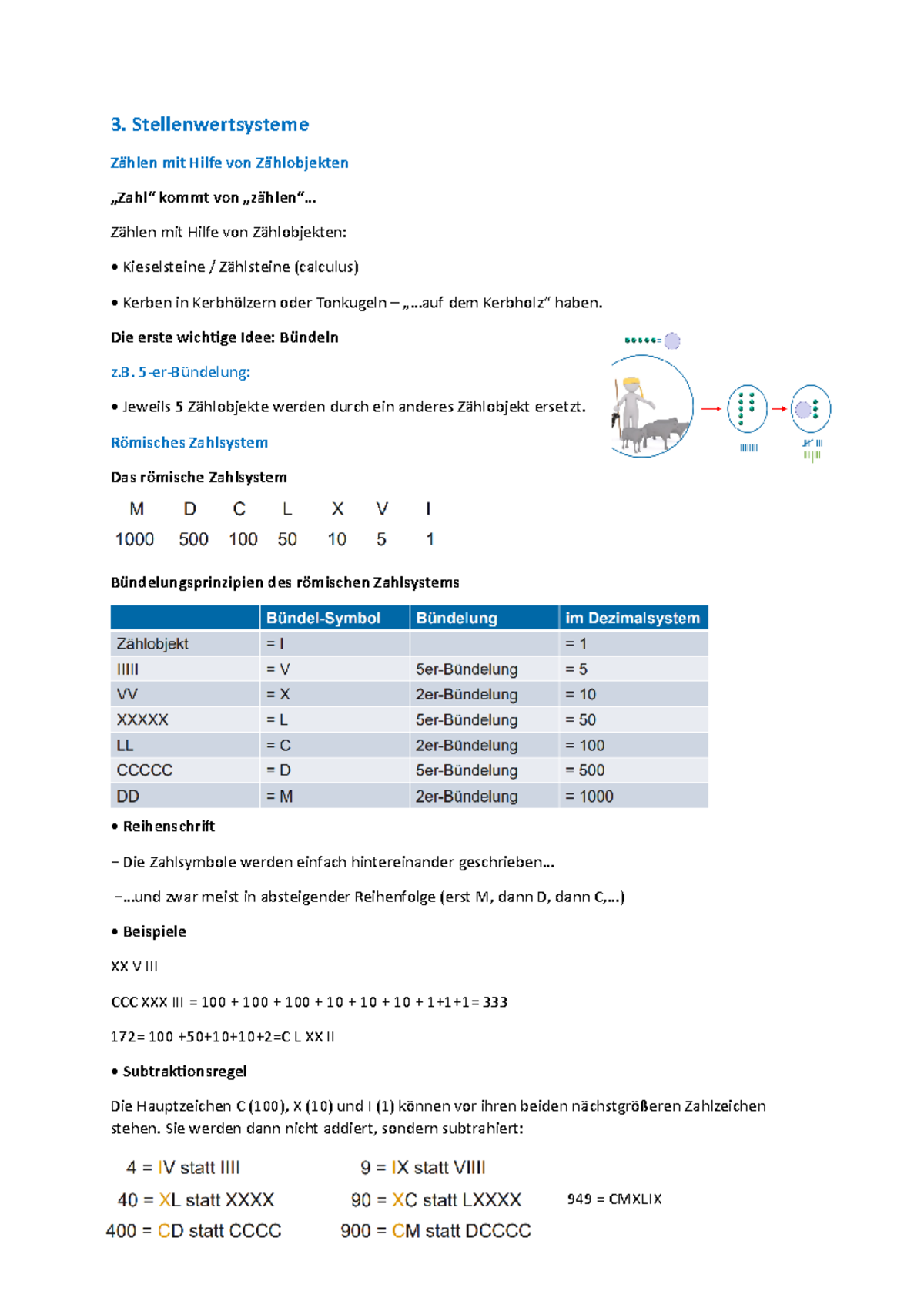 Stellenwertsystem - WISE 21/22 - 3. Stellenwertsysteme Zählen mit Hilfe ...