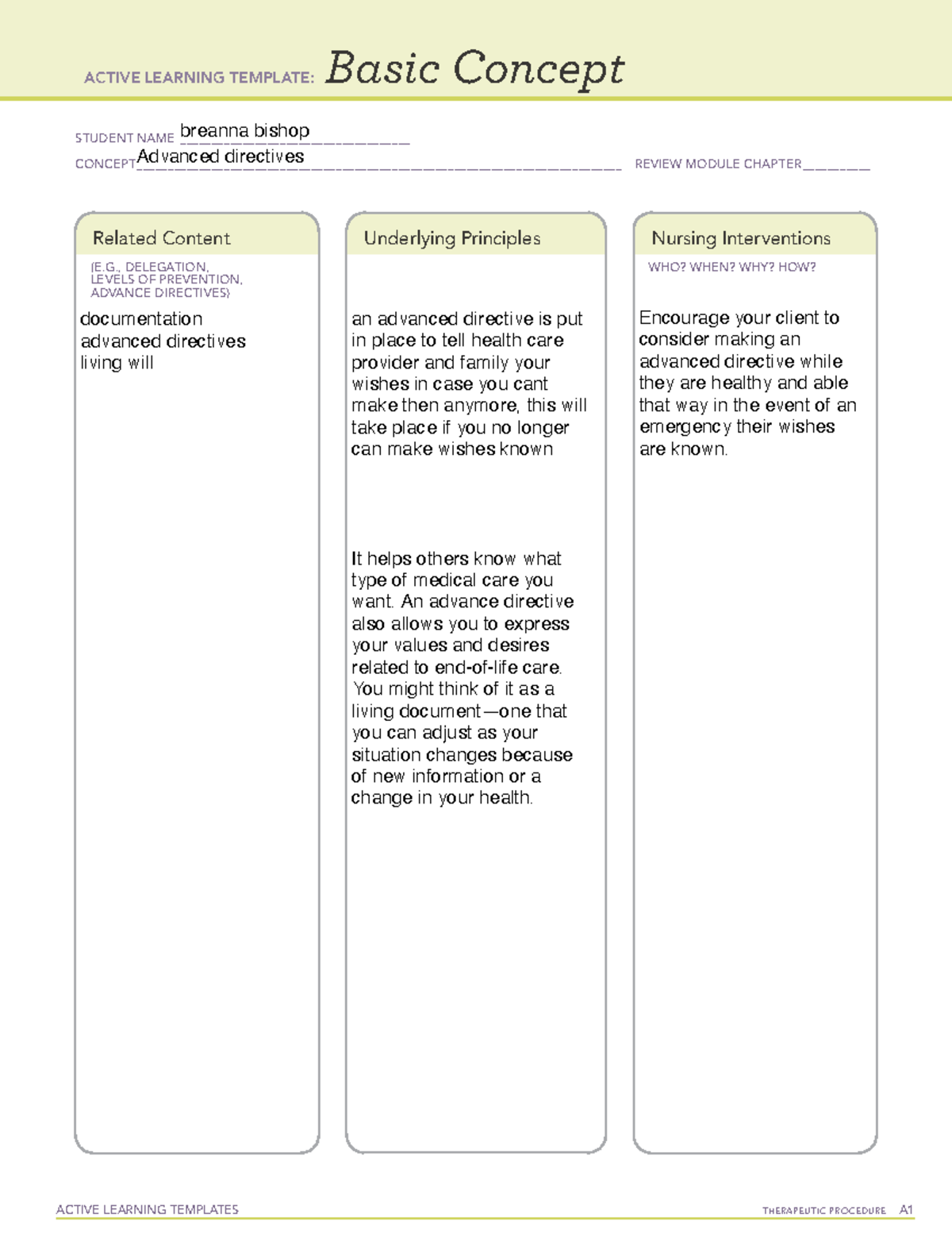 Active Learning Template Basic Concept - NA 101 - ACTIVE LEARNING ...