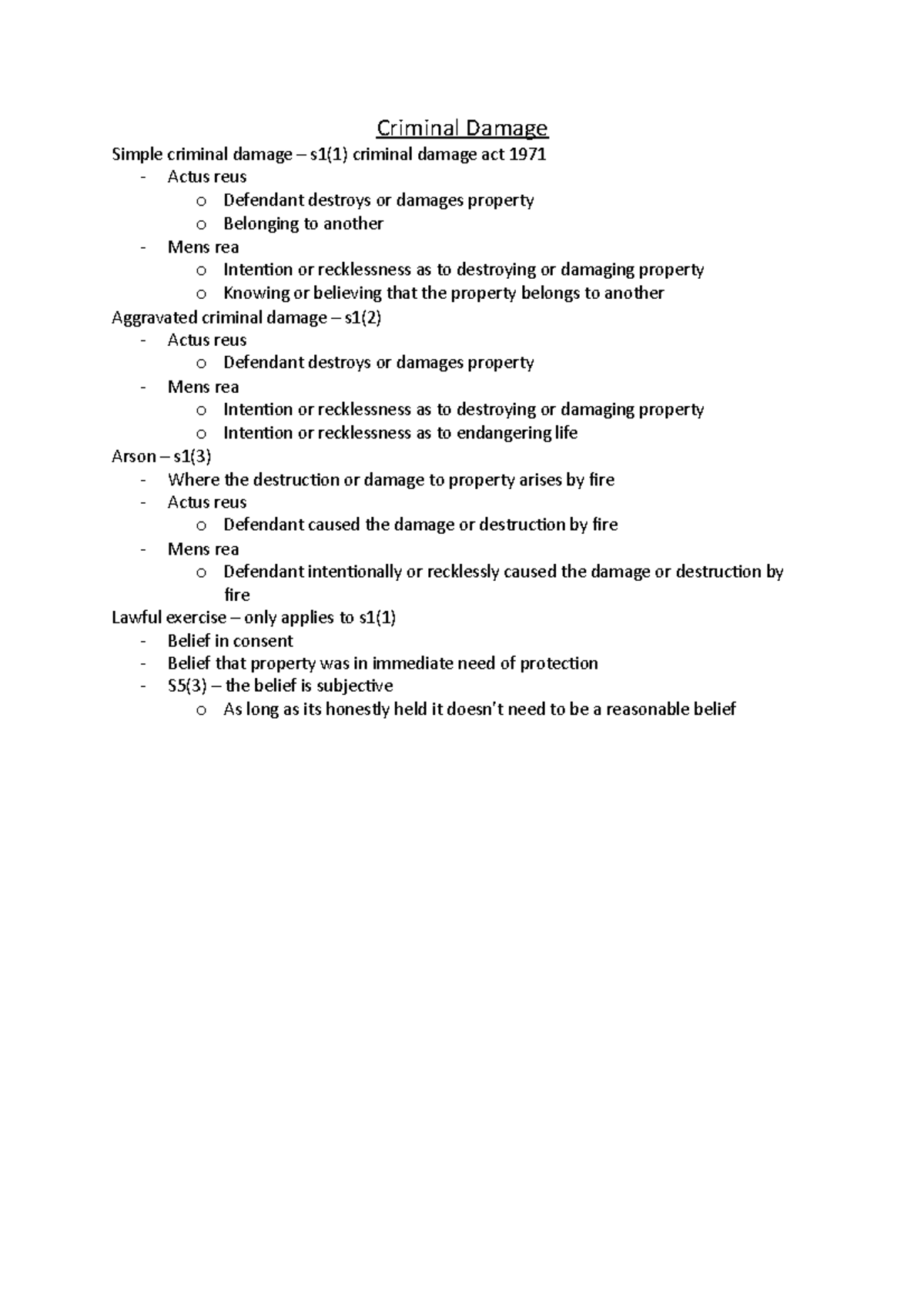 Criminal Damage - Lecturer - Chris Shepherd - Criminal Damage Simple ...