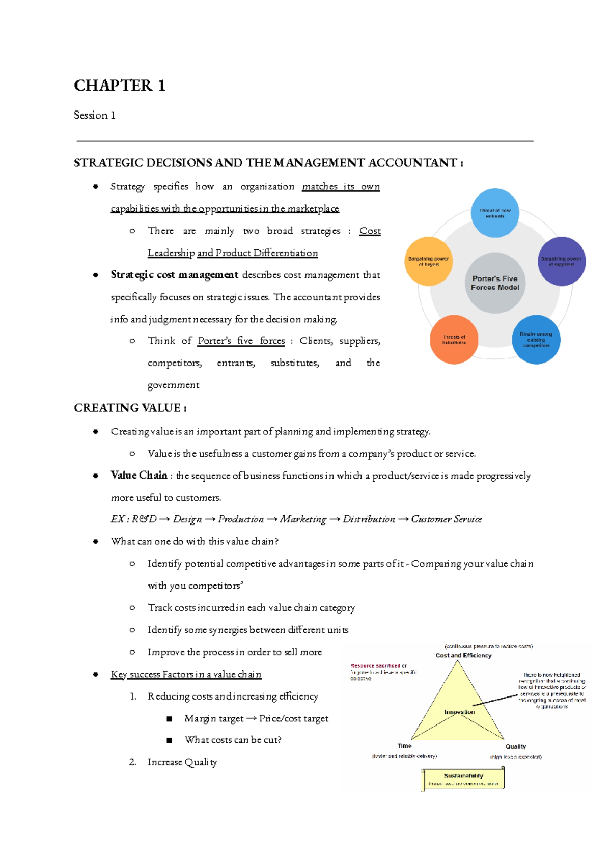COST Accounting Notes chapters 1 and 2 - Google Docs - CHAPTER 1 ...