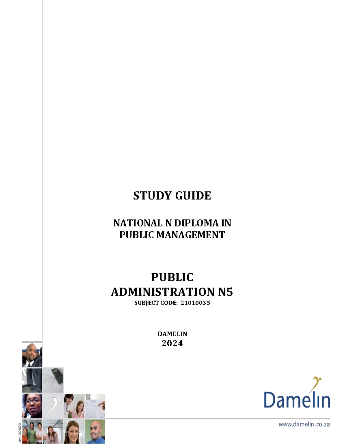 Public Administration N5 Study Guide-2 - STUDY GUIDE NATIONAL N DIPLOMA ...