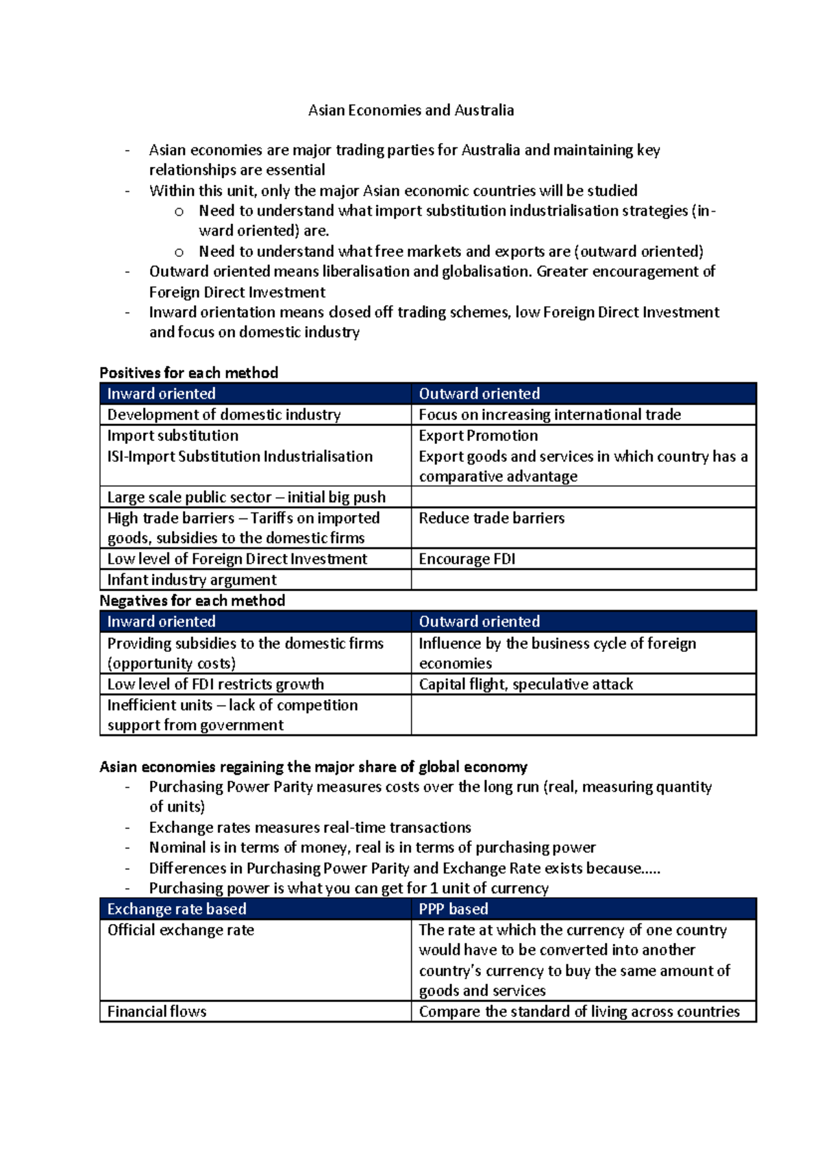 Asian Economies and Australia - Warning: TT: undefined function: 32 Warning: TT: undefined ...
