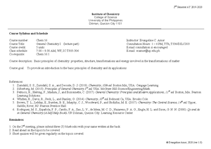 General Chemistry 2 Module 1 - General Chemistry 2 Quarter 4 Week 1 ...