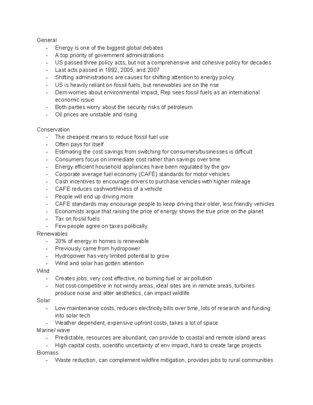 Renewable energy - General - Energy is one of the biggest global ...