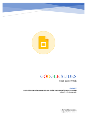Gmail - Google Classroom - GMAIL User guide book ####### E-School Cambodia info@e-schoolcambodia ...