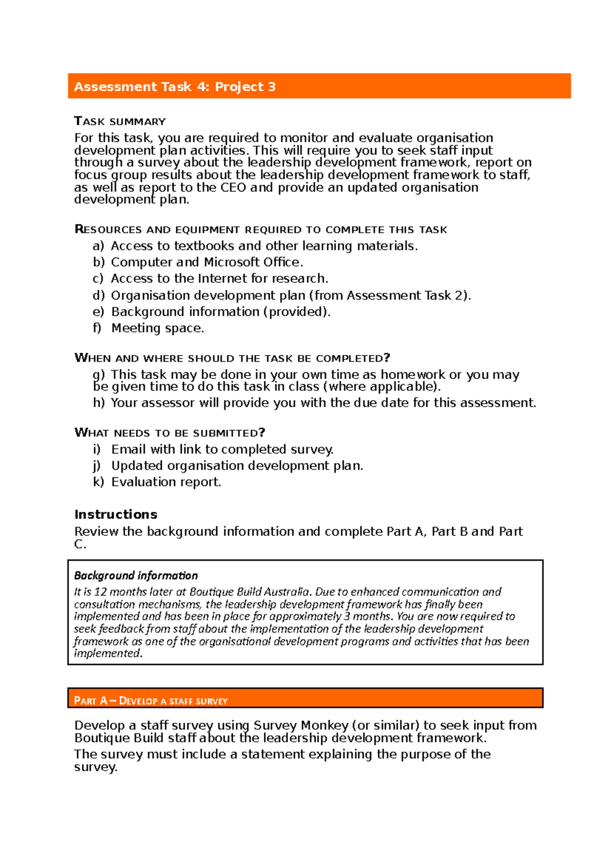 Assessment Task 4 - notes - Assessment Task 4: Project 3 TASK SUMMARY ...