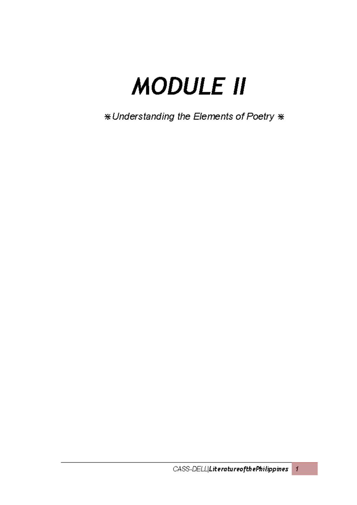 2 Chapter I Lesson 1 Denotation AND Connotation - CASS-DELL ...