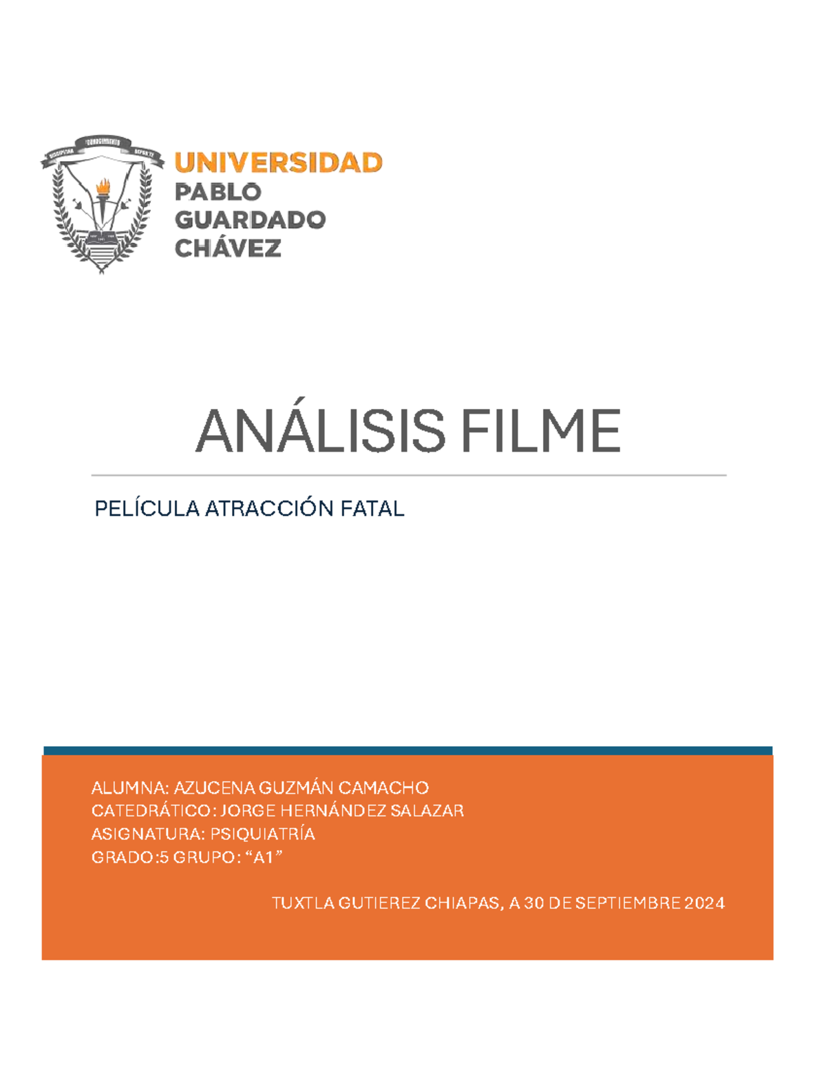 Trastornos DE LA Personalidad - ALUMNA: AZUCENA GUZMÁN CAMACHO ...