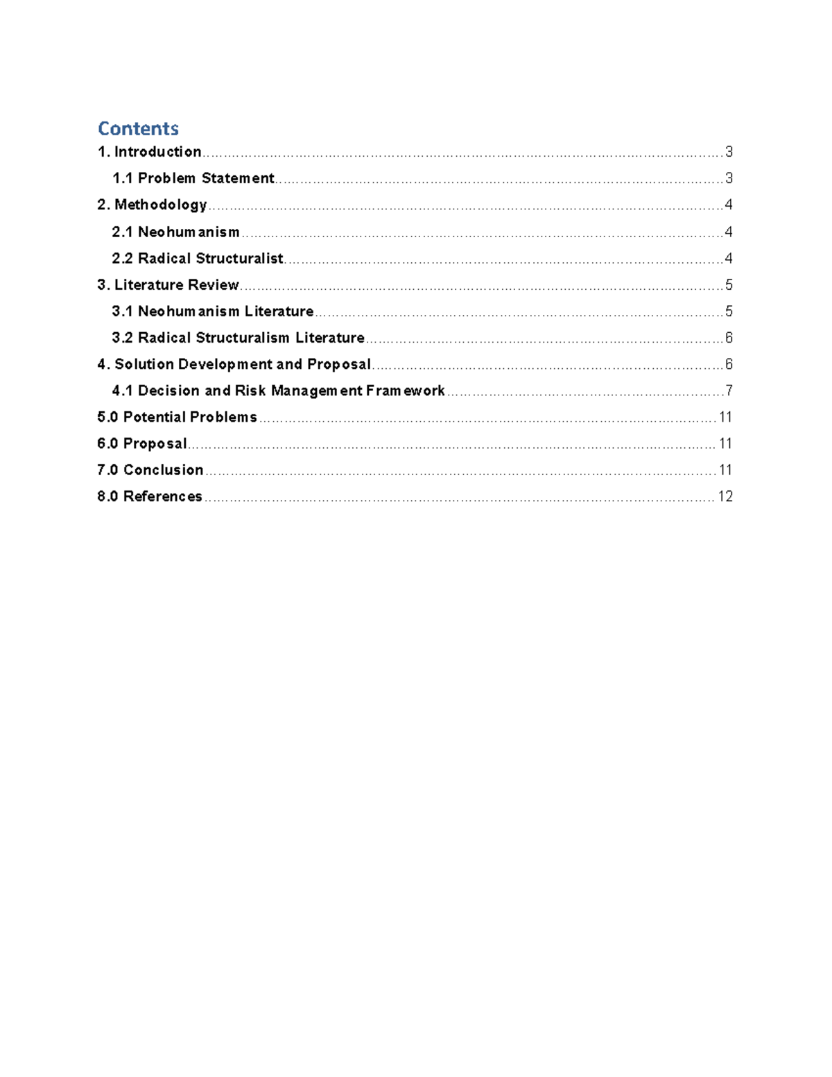 A - Assignment 3 - Contents - Studocu
