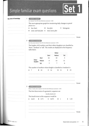 2021 MC Gen Questions - notes - External assessment 2021 Multiple ...