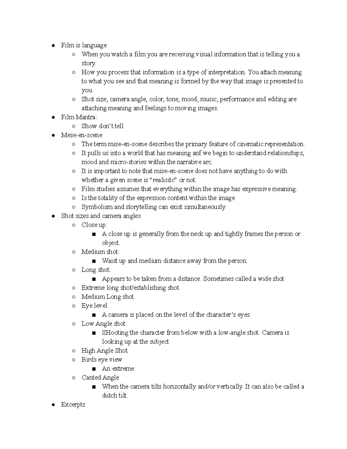 9 1 Film - Professor: Usama Alshaibi - Film is language When you watch ...