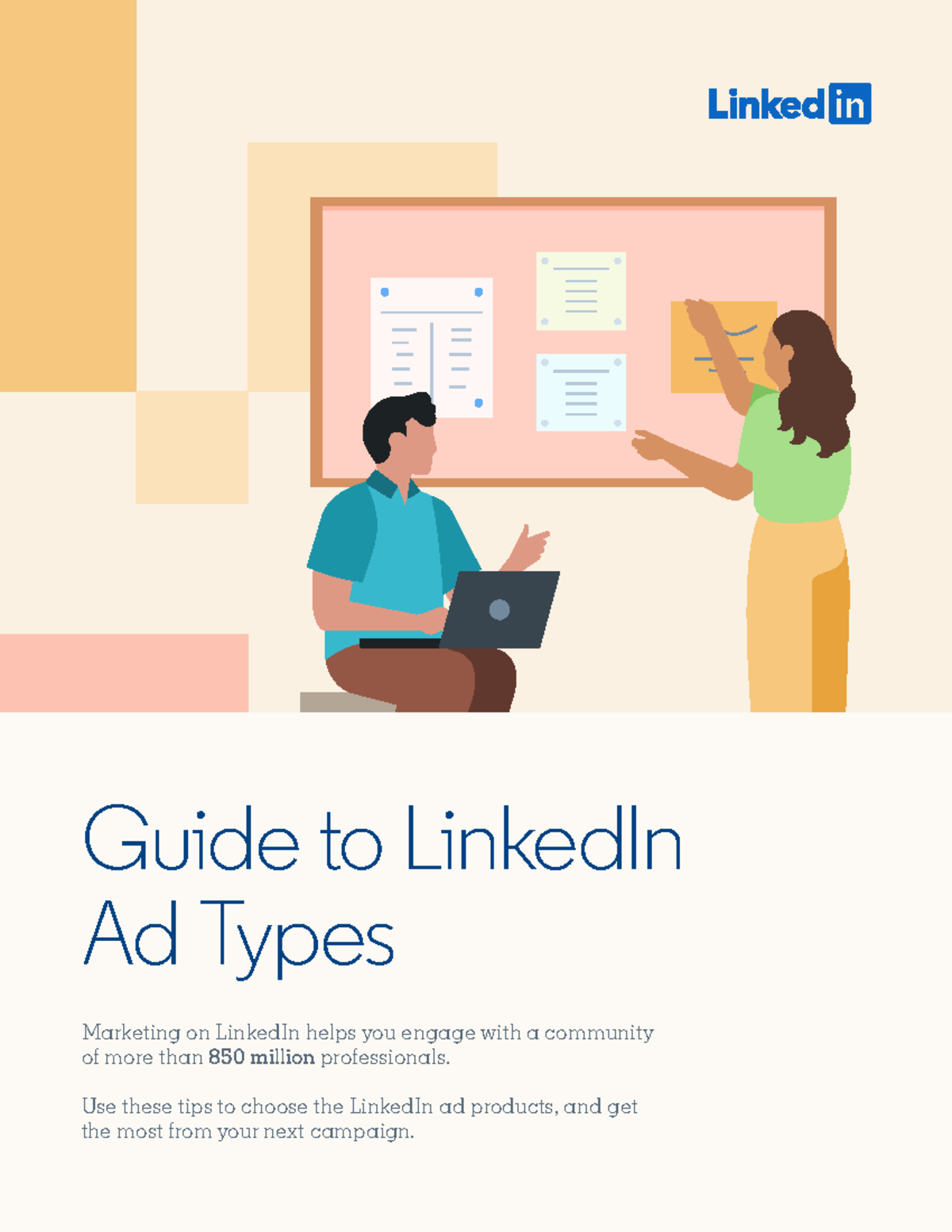 Linkedin AD Types - Guide to LinkedIn Ad Types Marketing on LinkedIn ...