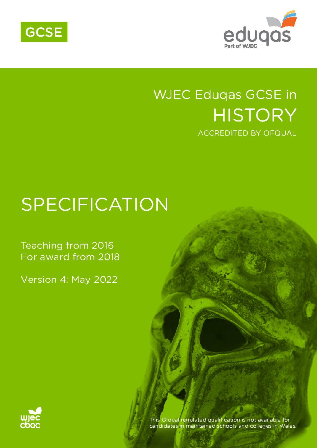 Eduqas gcse history spec from 2016 e 20 12 2019 2 - WJEC Eduqas GCSE in ...