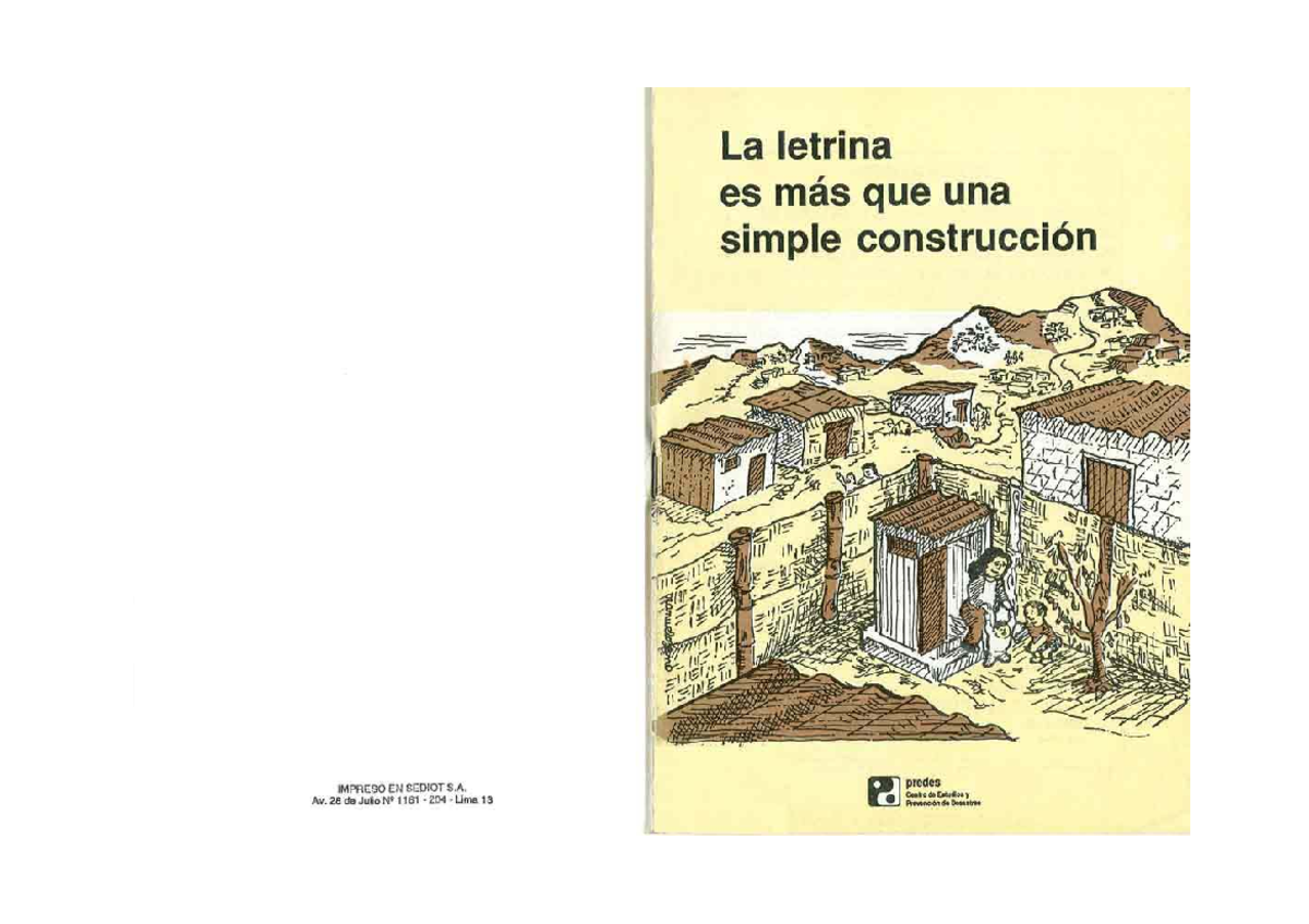 Letrinacatakigi - apuntes de letrinas ecologicas dobles - La letrina es ...