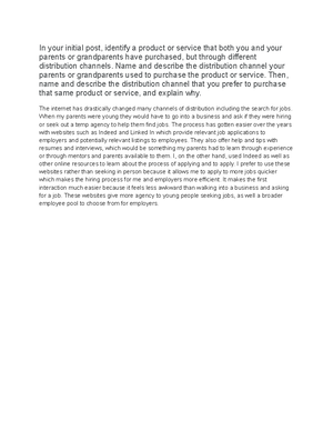 MKT-205 Module 5 Milestone - 1 Module Five Milestone Worksheet: Place ...