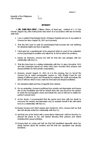 Sample Position Paper in a Labor Case (Philippines) - Legal Forms - UC ...