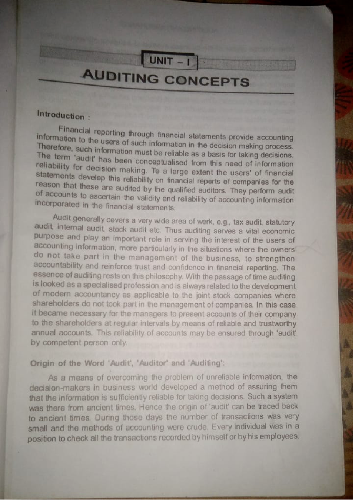 Auditing - Master of Commerce - Studocu