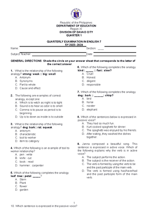 22 - None so far - Language Learning Styles and Reading Comprehension Skills of BSED English ...