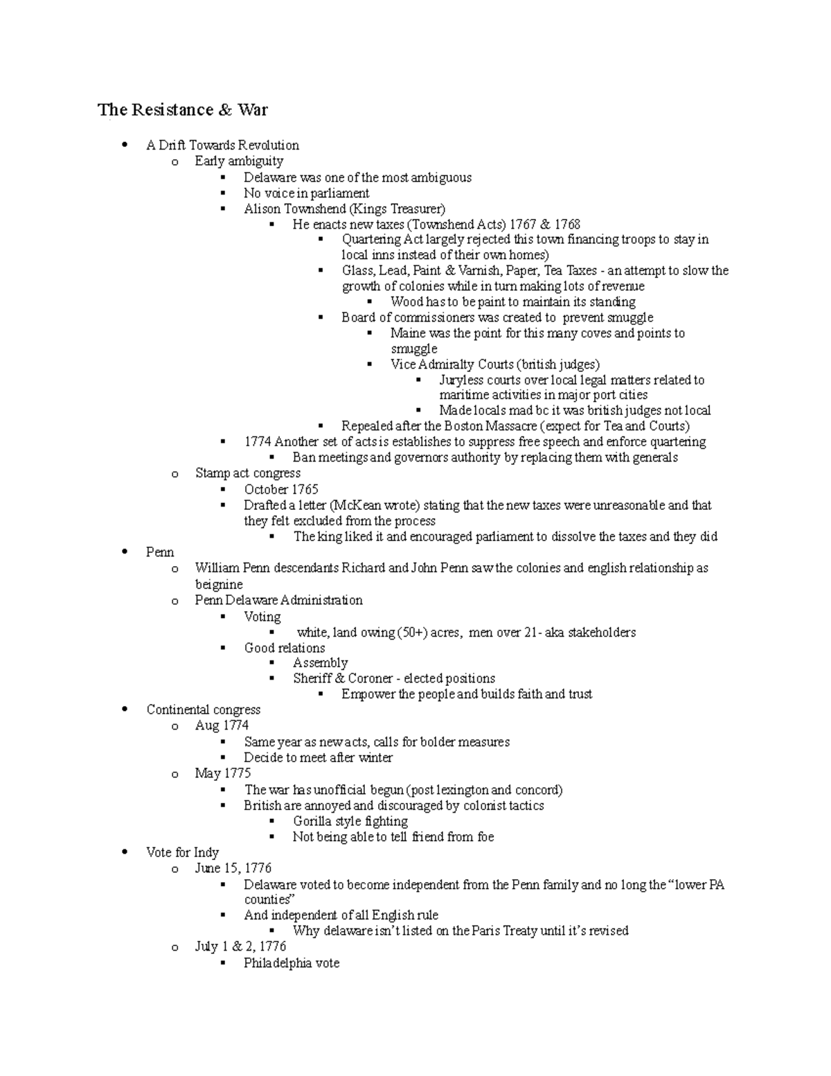 Revolution - Studocu