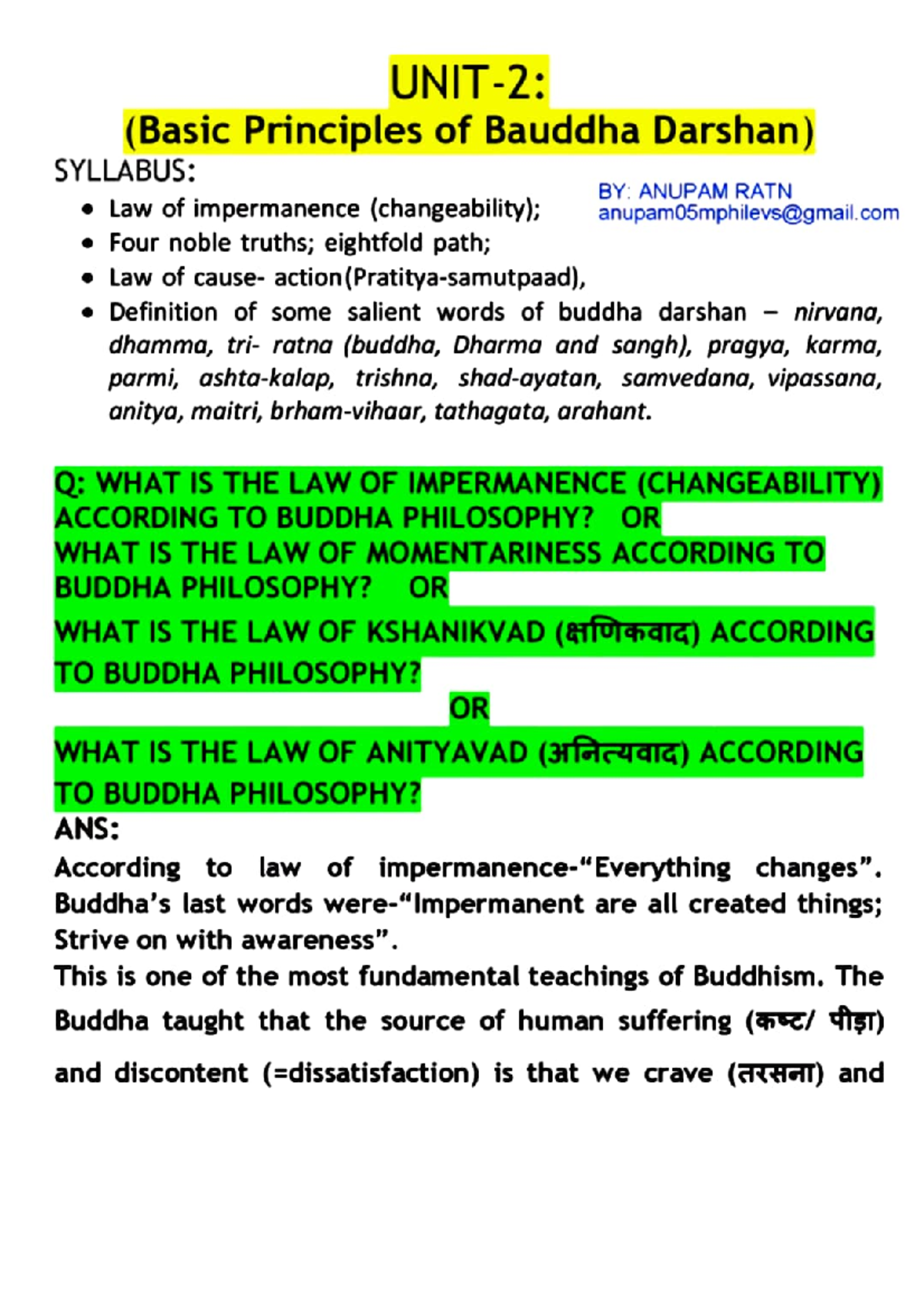 Unit 2 - CIVIL ENGINEERING - Studocu