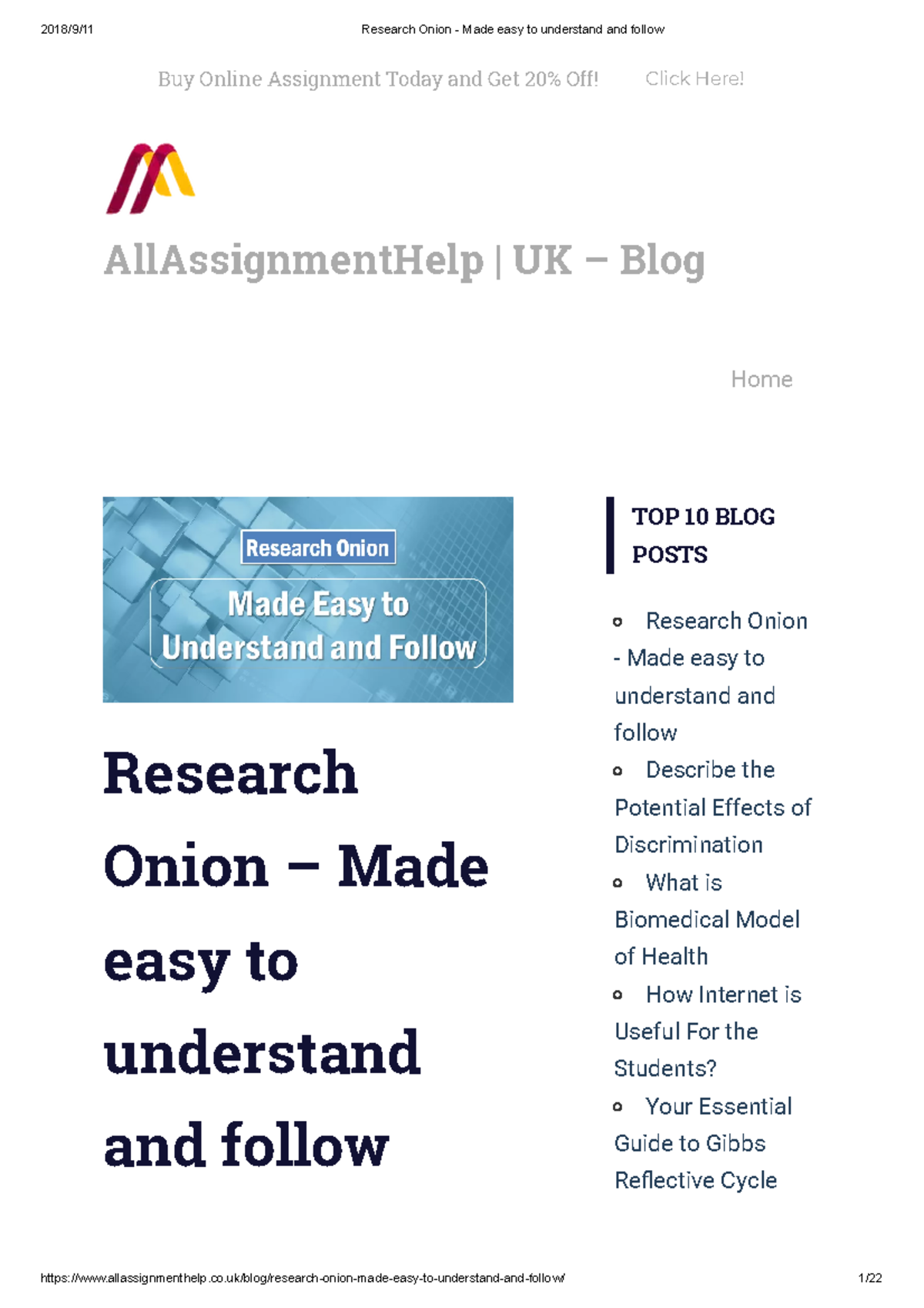 1Research Onion - Made easy to understand and follow ...
