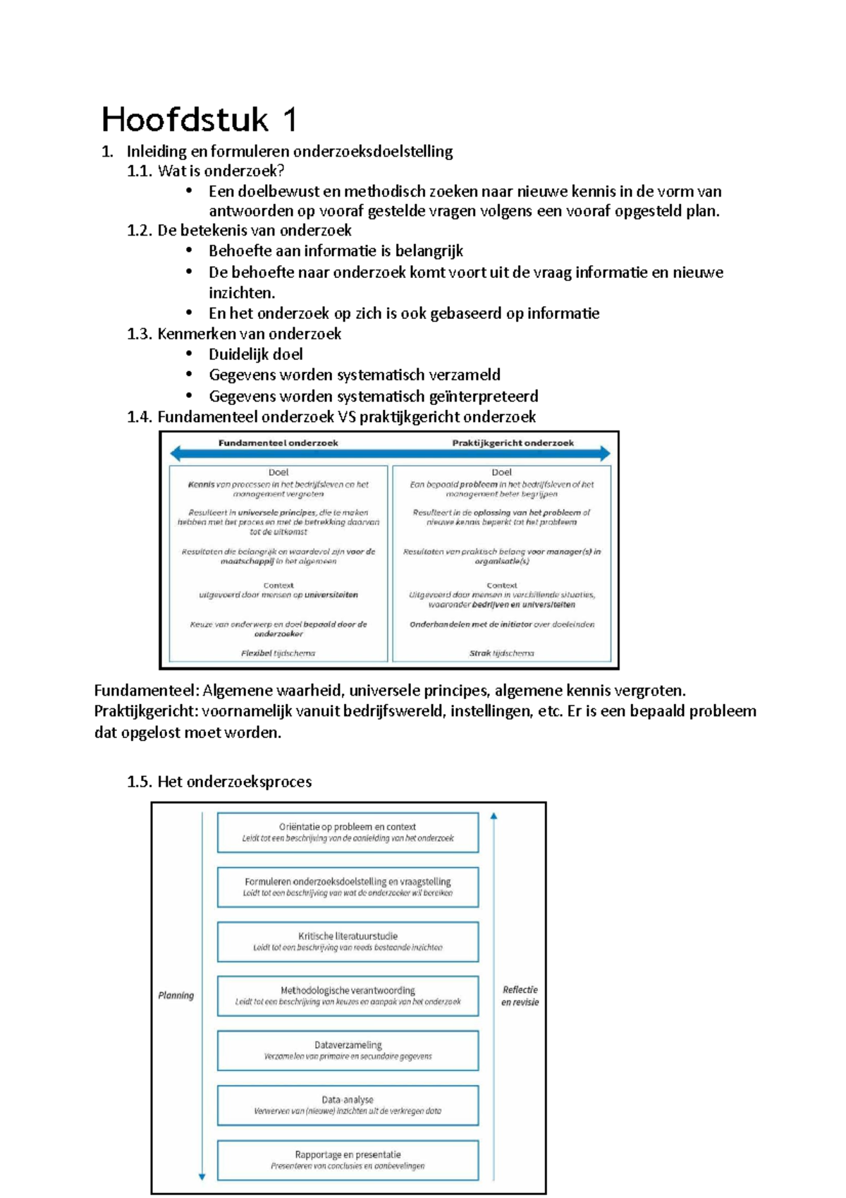 Samenvatting - Hoofdstuk 1 Inleiding en formuleren ...