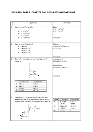 Modul CHAPTER 2 SP015 KINEMATICS OF LINEAR MOTION - physics - Studocu