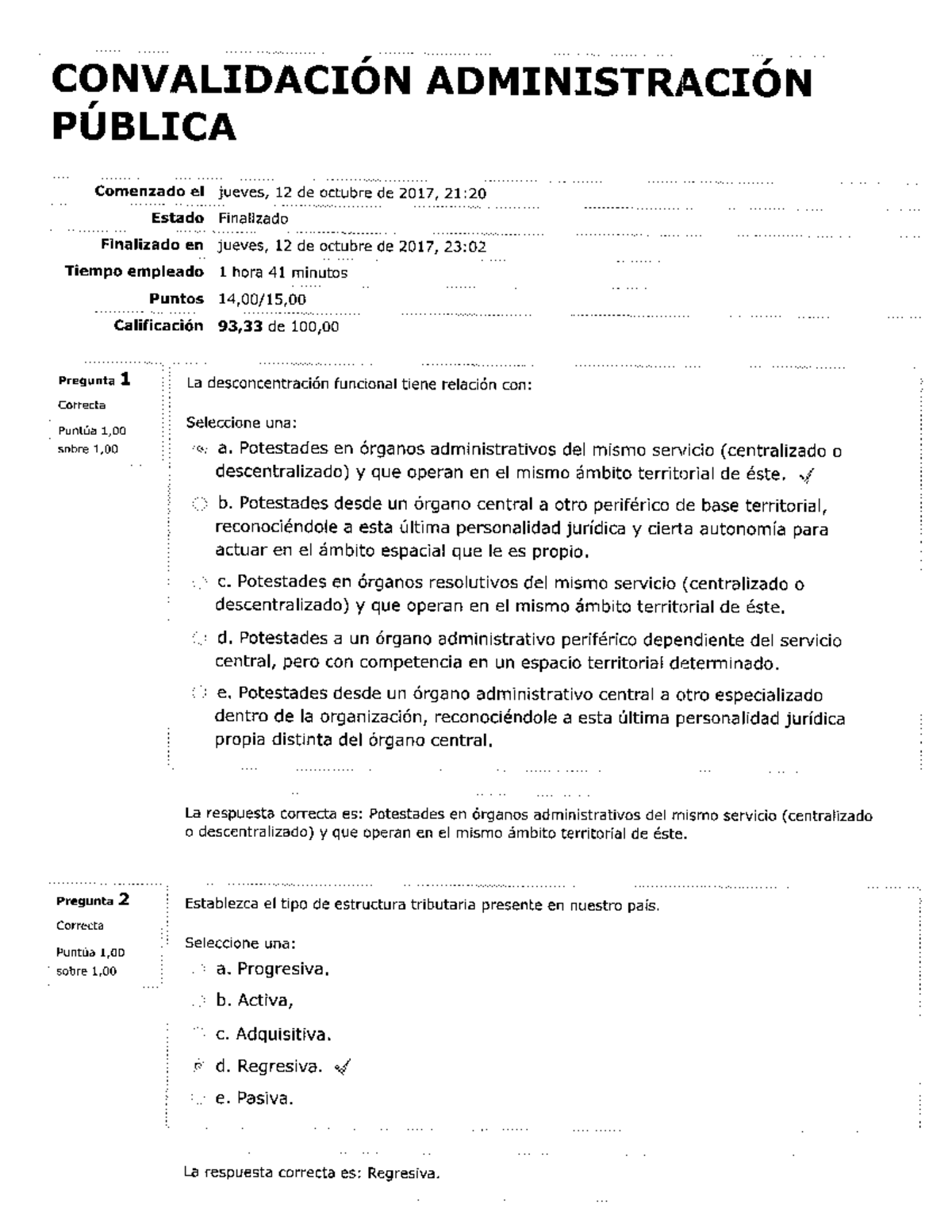 Examen de Administracion Publica - Studocu