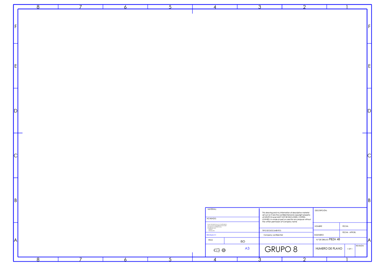 Arely Alarcon Fuentes - Plano DE LA Pieza 48 PDF - A ESCALA:1 ...