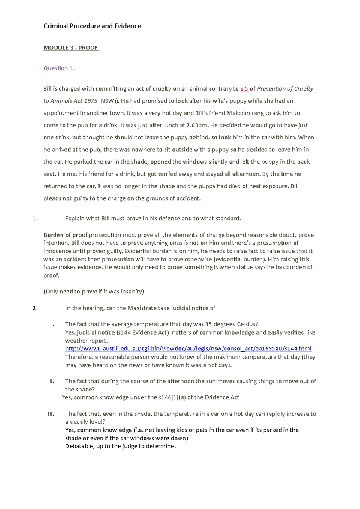 Week 2 - Week 2- Tutorial questions and answers + notes written down ...