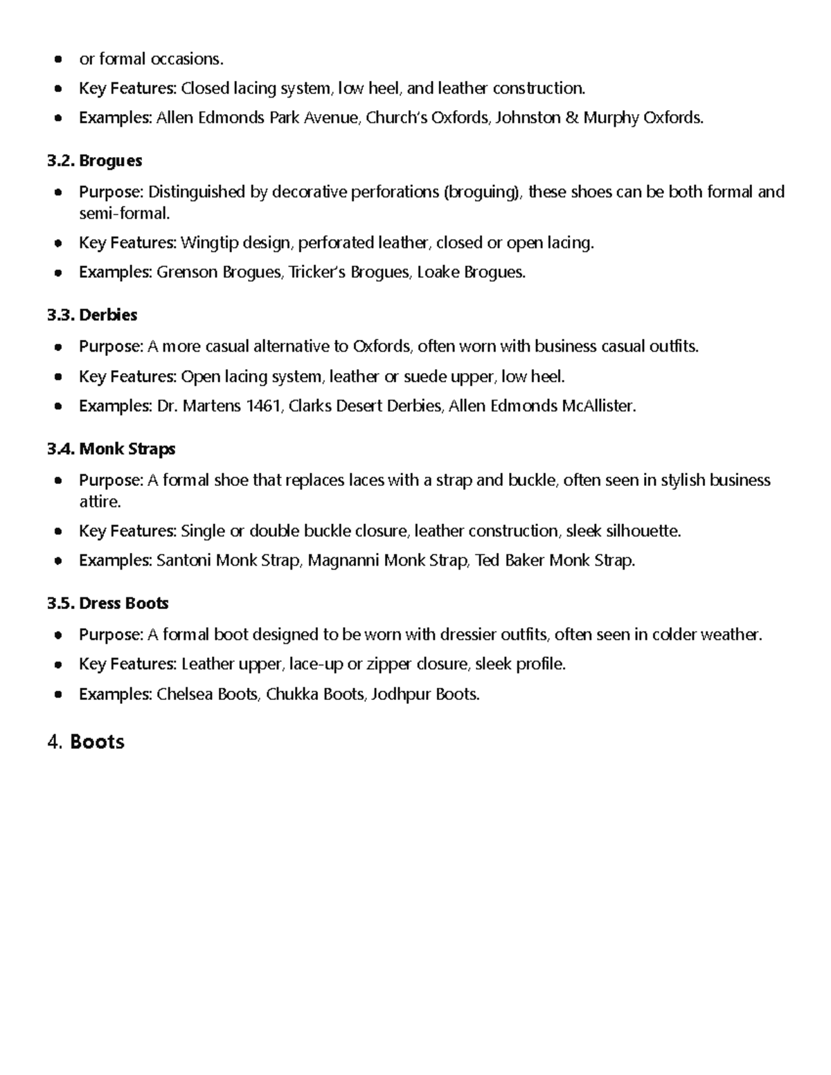 Tryt - eng - or formal occasions. Key Features: Closed lacing system ...