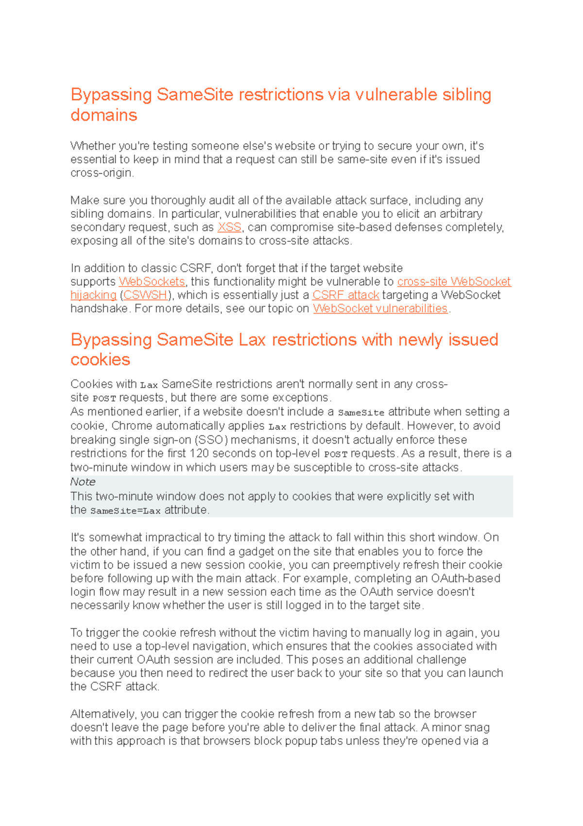 Validation Of Referer Depends On Header Being Present Bypassing Same Site Lax Restrictions