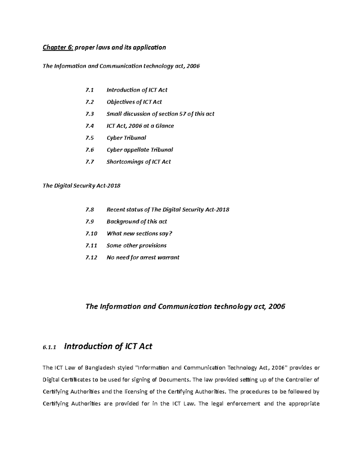 Chapter 6 ict proper laws and its applic - Chapter 6: proper laws and ...