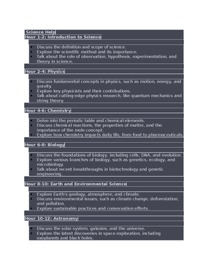 W1-Module - Week 1 Module - Biological Sciences Why is Biology Important? 1 Course Module Module ...