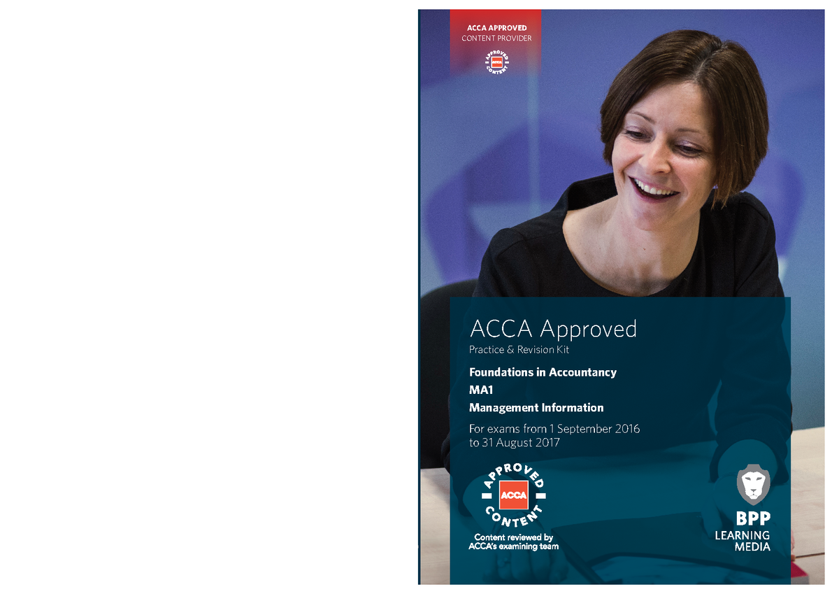Ma1 bpp kit - i want this as it is one of the most helpful kit - ACCA ...