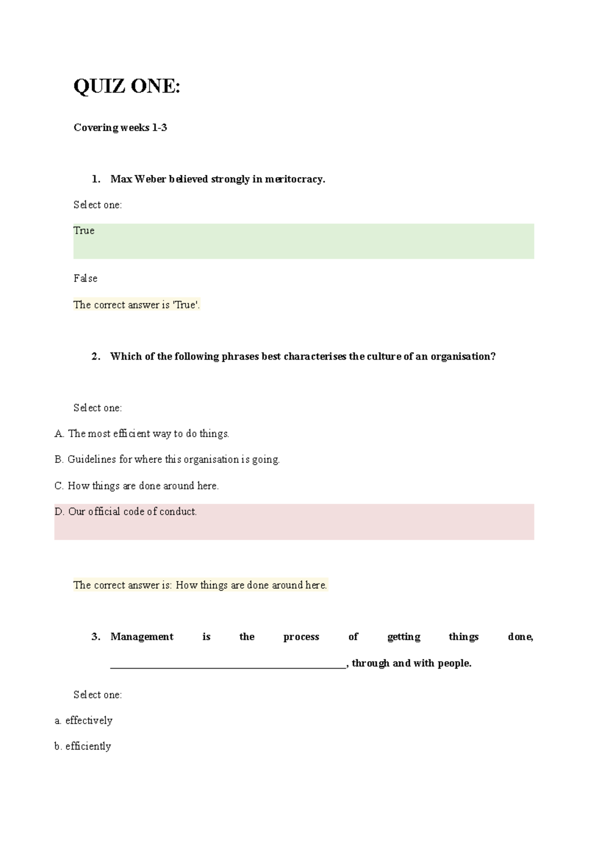 EXAM PREParation document: BUSNMPO - BUSN1012 - Flinders - Studocu