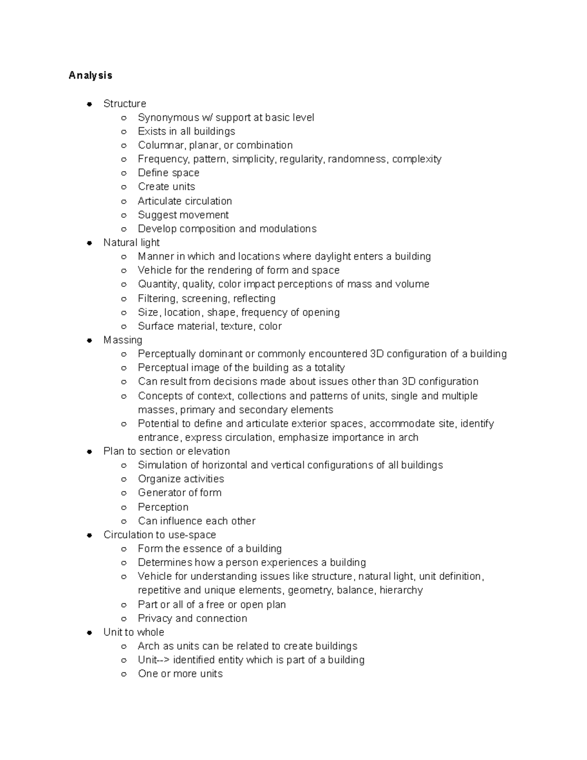 A190-readings - summaries of readings - Analysis Structure Synonymous w ...