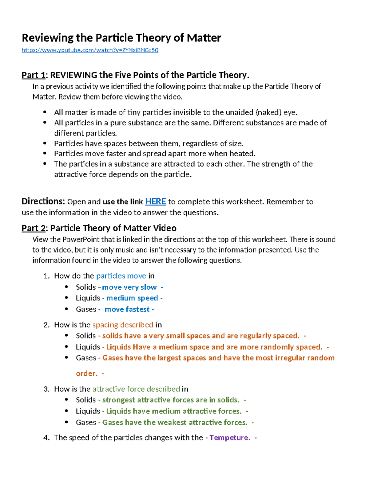 2 - Reviewing the Particle Theory of Matter - canvas-b66f78-248784 - Reviewing the Particle ...