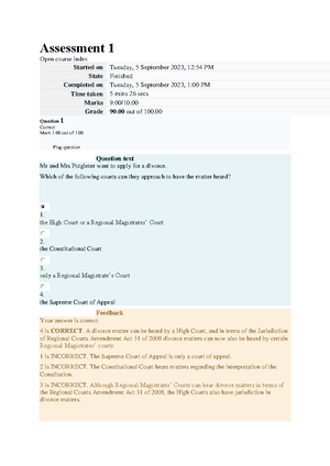 MAC1501 Assignment 1- Attempt 2 - Assessment 1 Open course index ...
