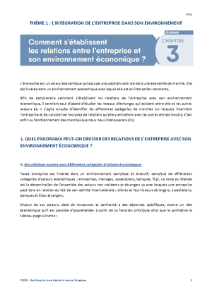 T1 Chapitre 03 cejm - Chapitre 3 : Le contrat, un outil qui sécurise l ...