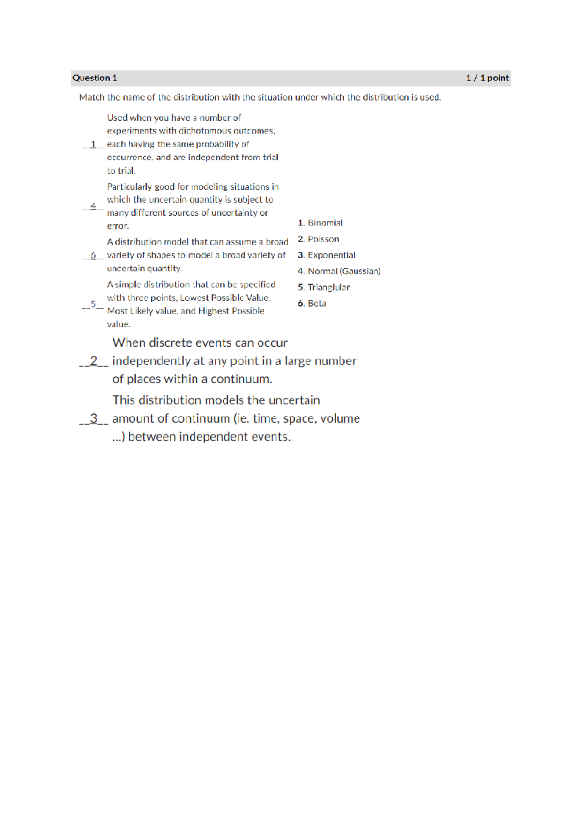 Reading Check Chapter 9 - Question 1 point Match the name of the ...