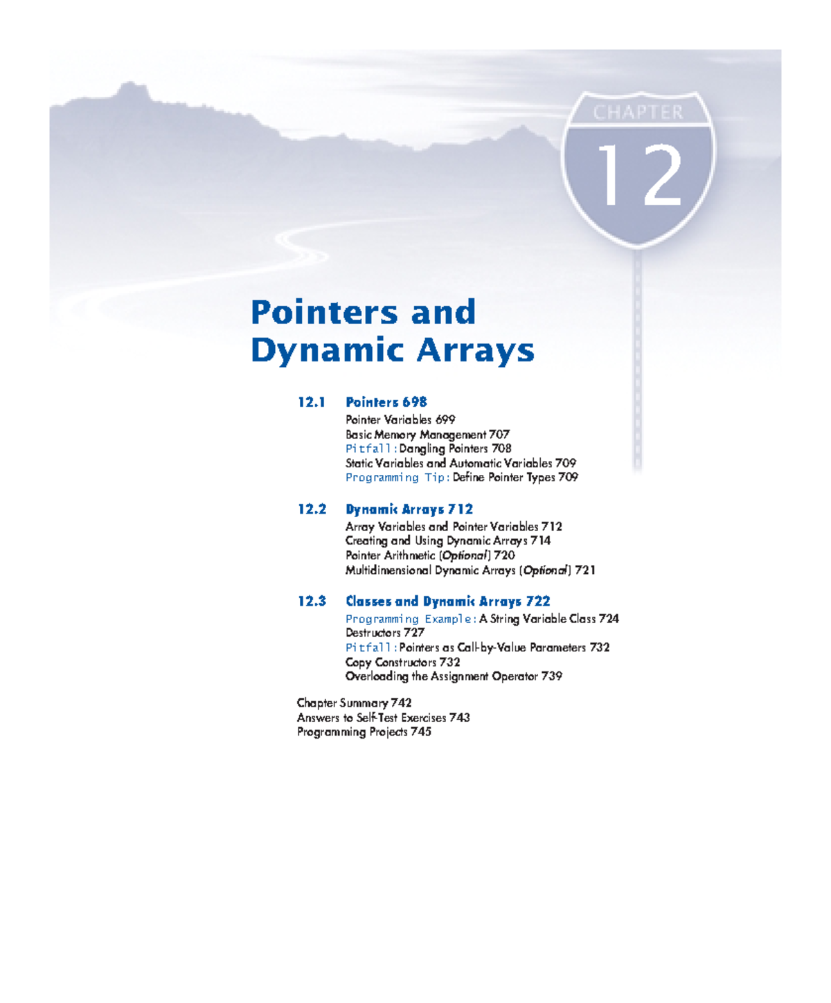 Chapter 12 - Pointers and - 12 Pointers Dynamic Arrays Pointer ...